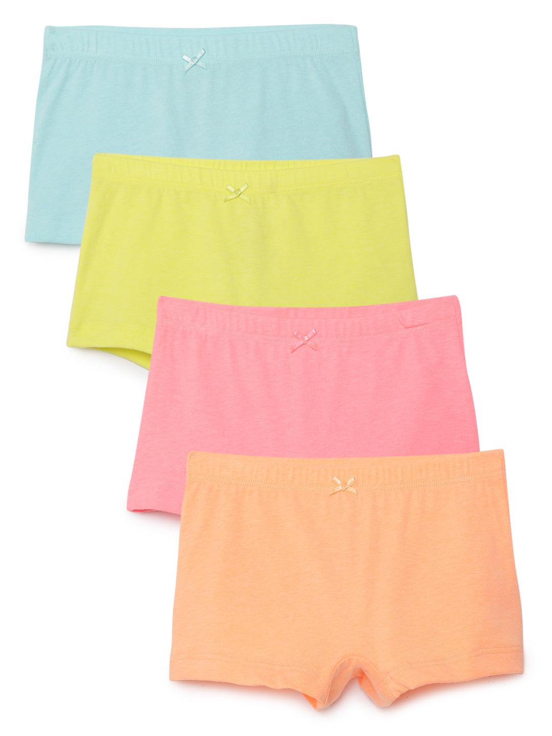 Girls Boyshorts - Multicolor Solids (Pack of 4) – CharmnCherish